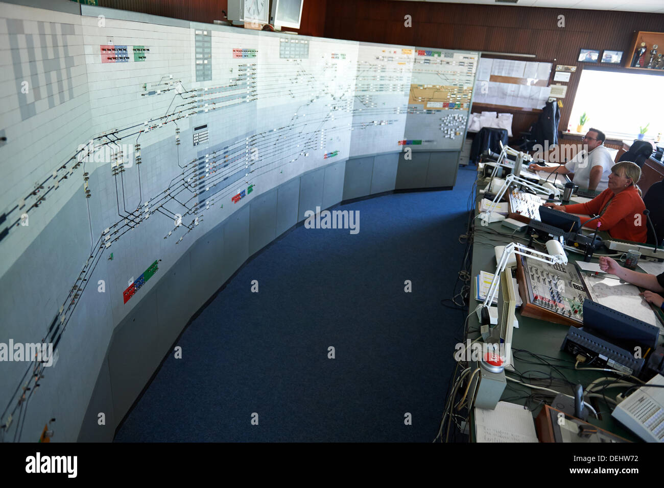 Railway control center hi-res stock photography and images - Alamy
