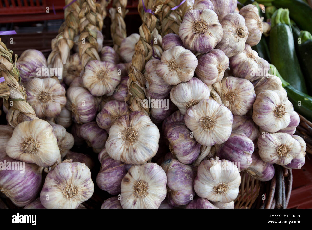 Close up garlic on store hi-res stock photography and images - Alamy
