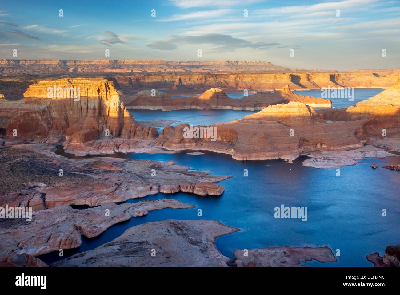 Sunset Over Padre Bay And Lake Powell From Alstrom Point Glen Canyon National Recreation Area