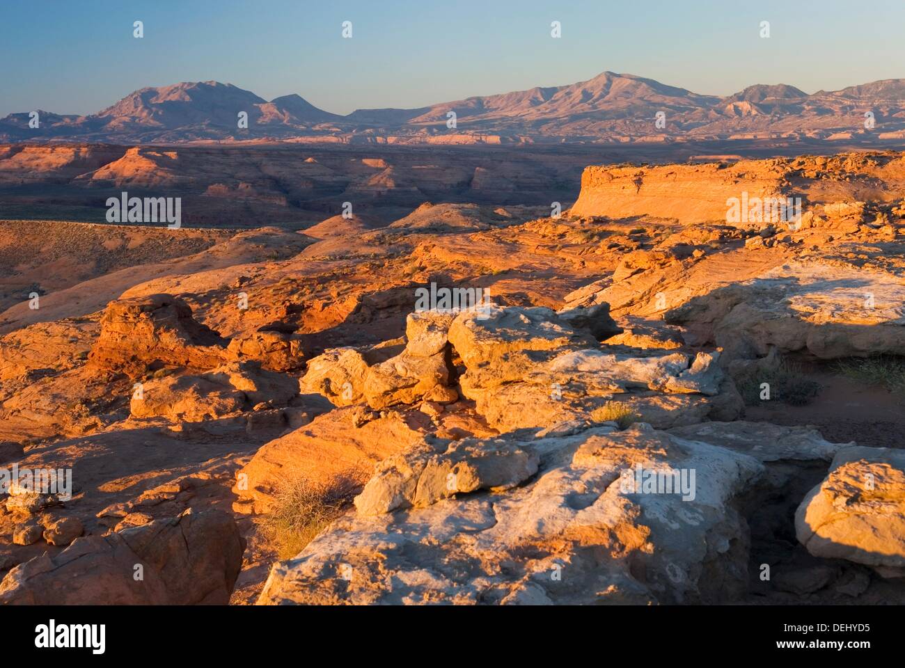 Burr Point Overlook of the Canyons of the Dirty Devil River, the Henry ...
