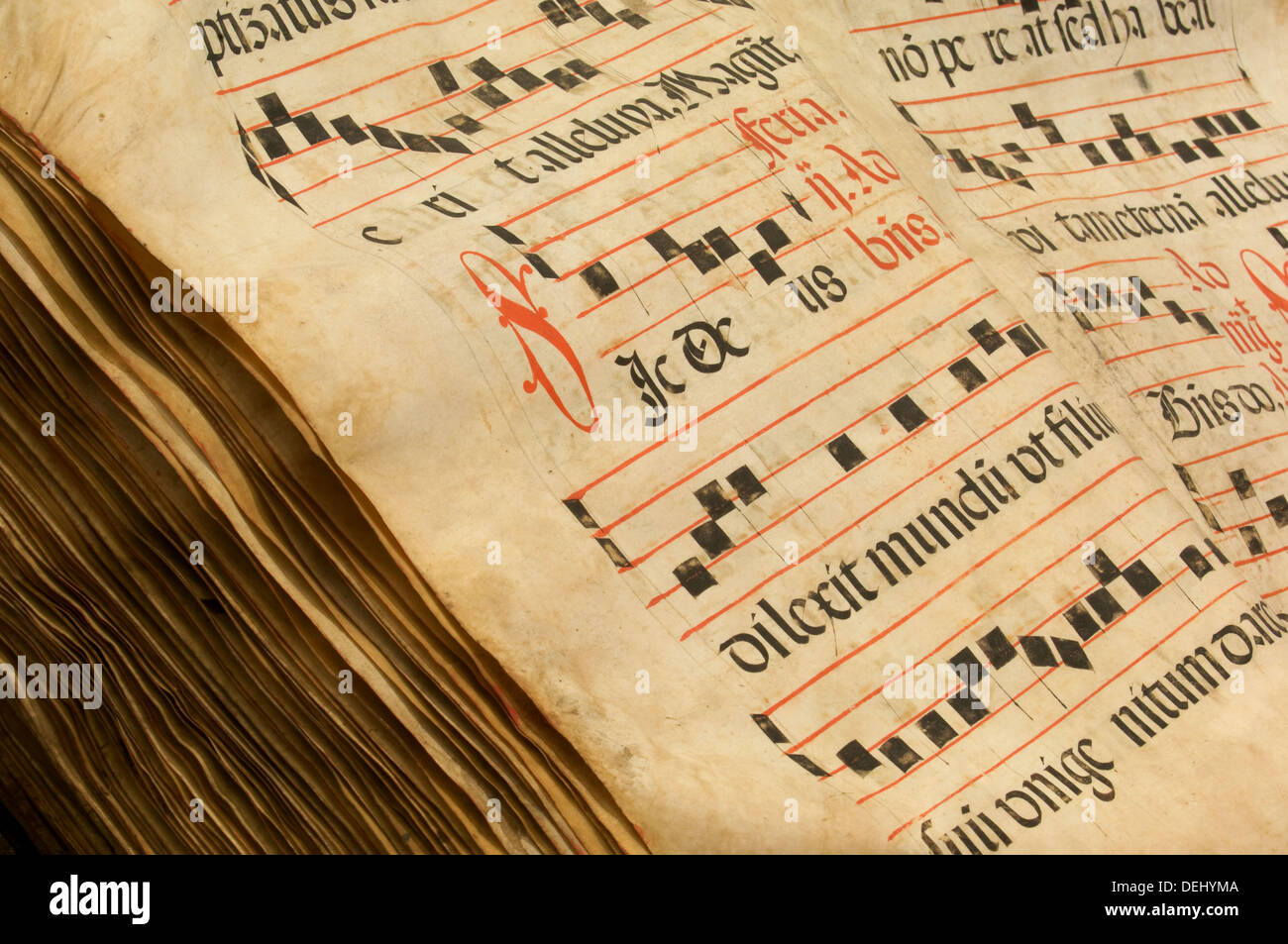 Choir book hi-res stock photography and images - Alamy