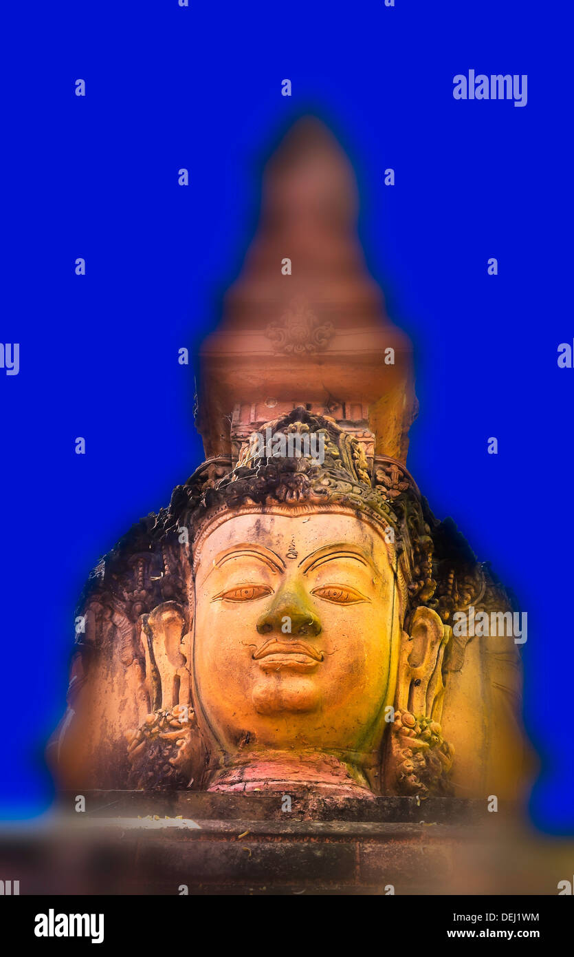 Light blue head hi-res stock photography and images - Alamy