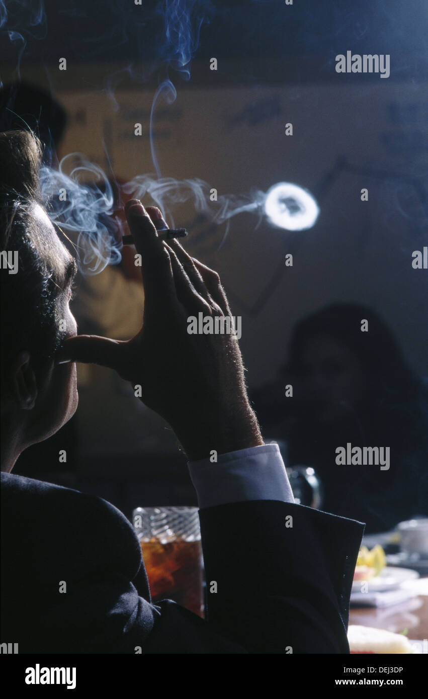 Smoking in meeting room hi-res stock photography and images - Alamy