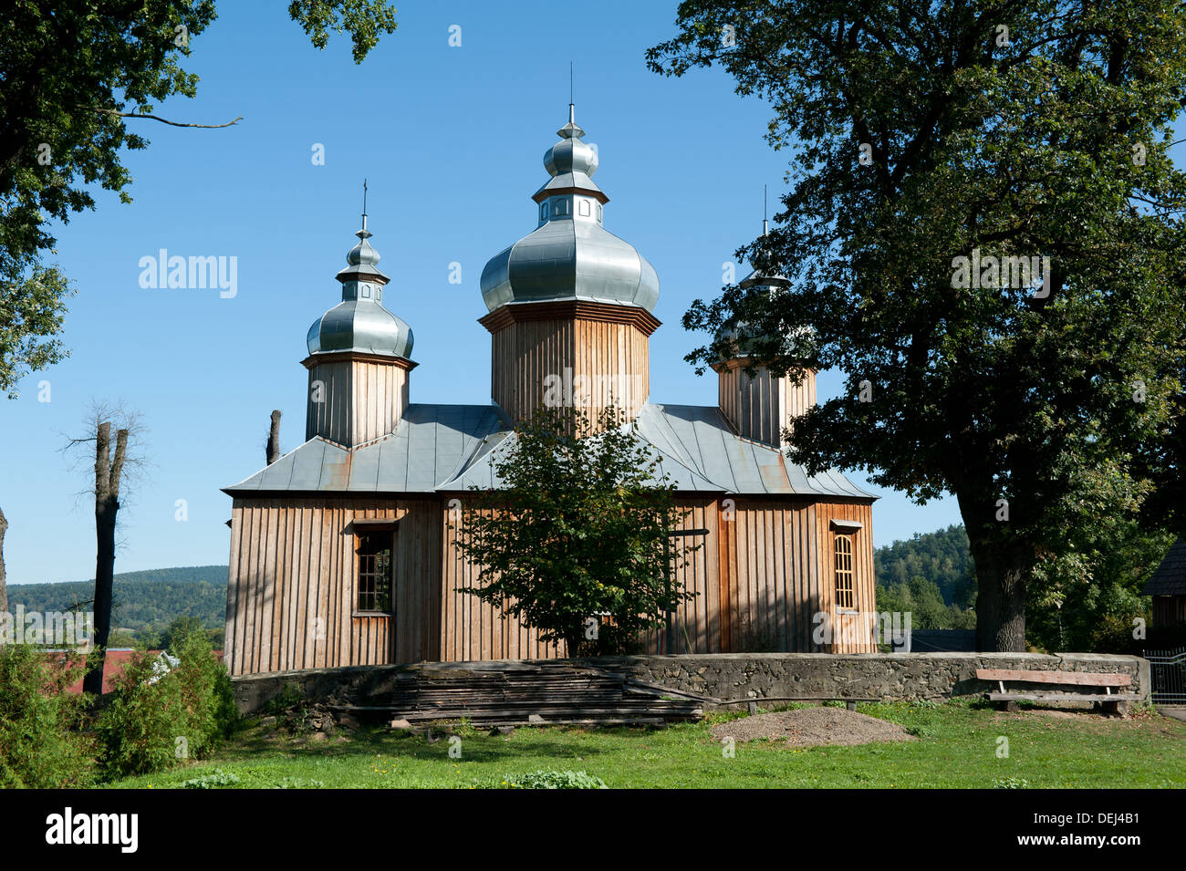 Orthodox Church in Dobra, Gmina Sanok, Sanok County, Subcarpathian ...