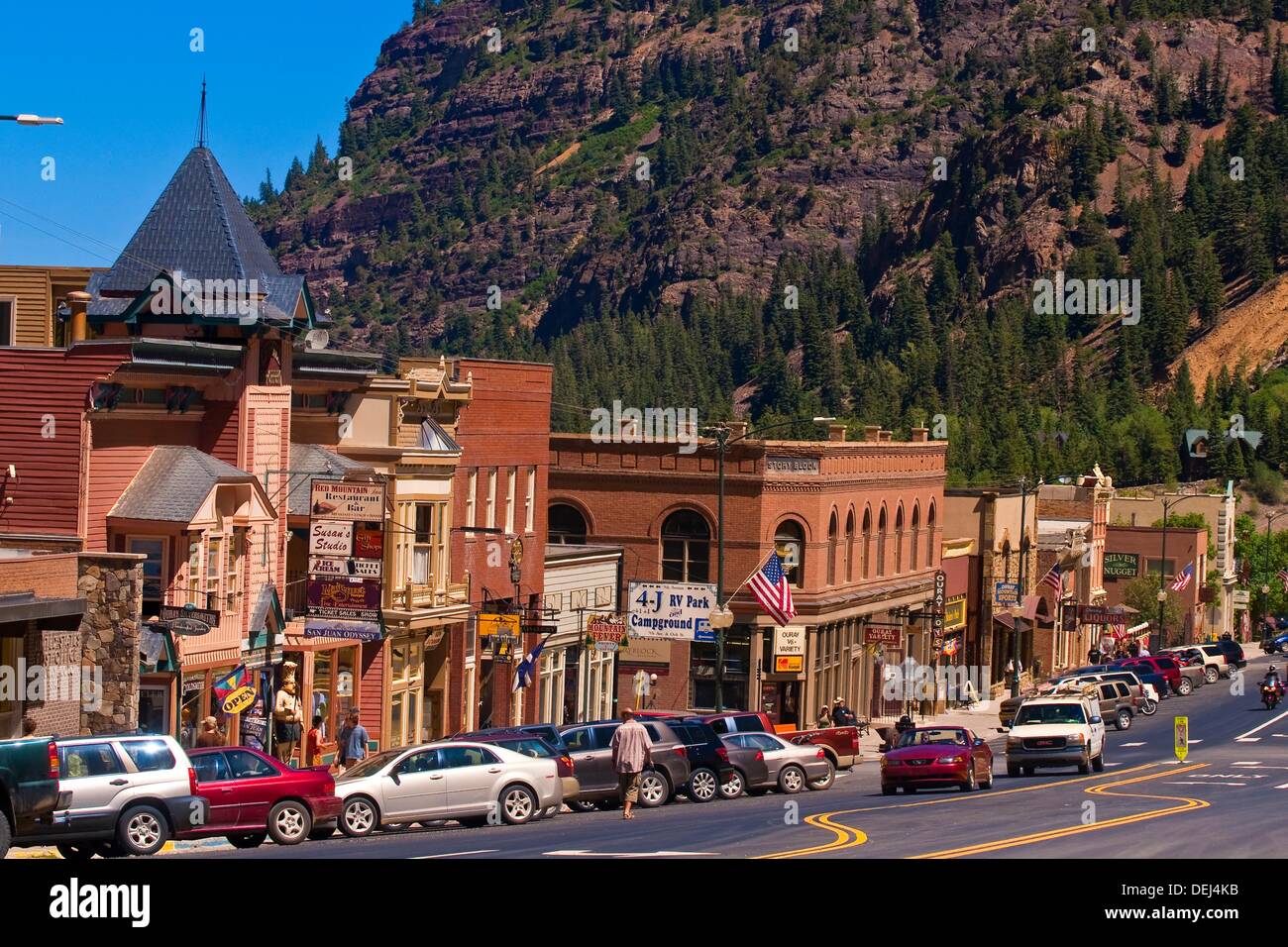 Ouray Colorado Street High Resolution Stock Photography and Images - Alamy