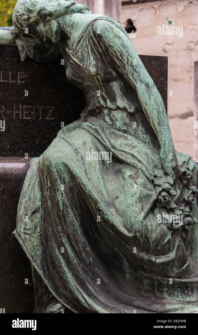 Mourning Woman Statue