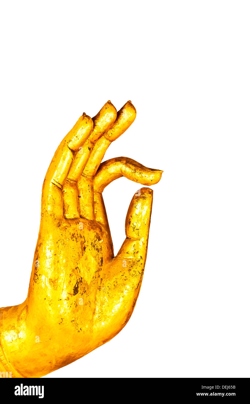 Hand of Buddha Stock Photo - Alamy
