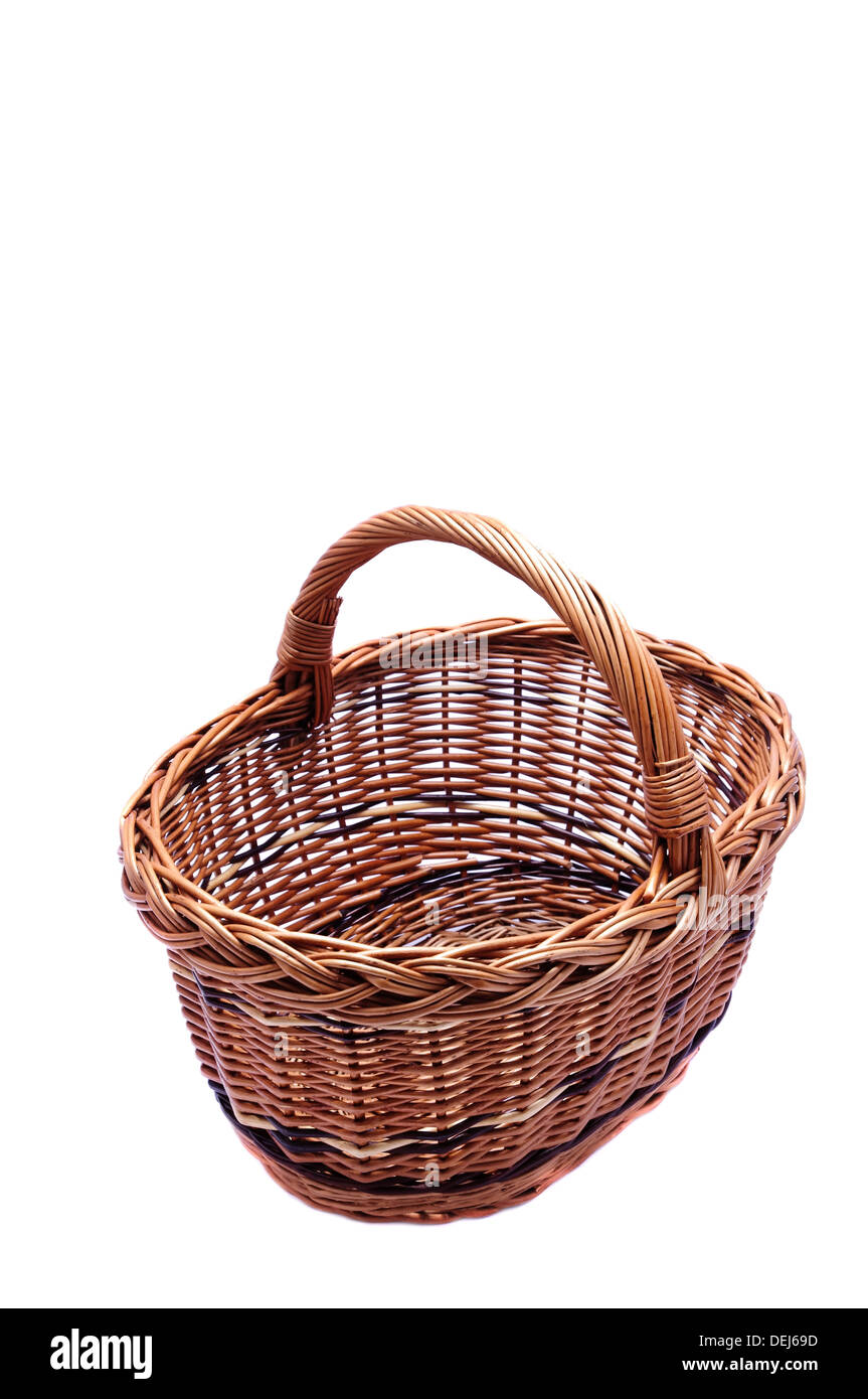 Empty basket hi-res stock photography and images - Alamy