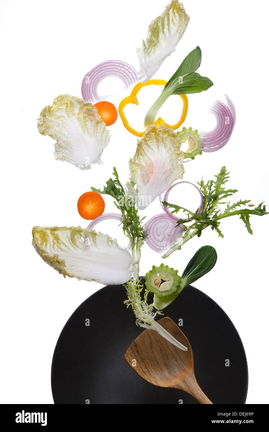 Vegetable slice Stock Photo - Alamy