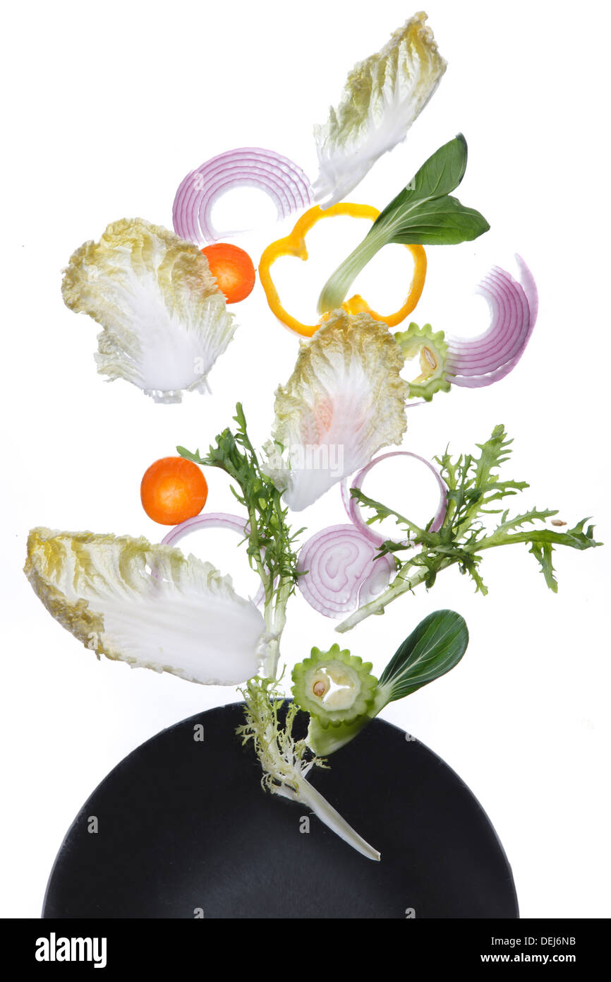 Vegetable slice Stock Photo - Alamy