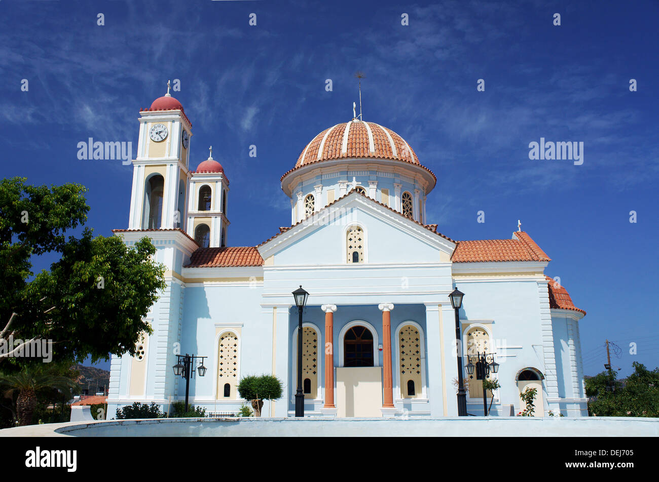 Orthodox church on the island of Crete Stock Photo - Alamy