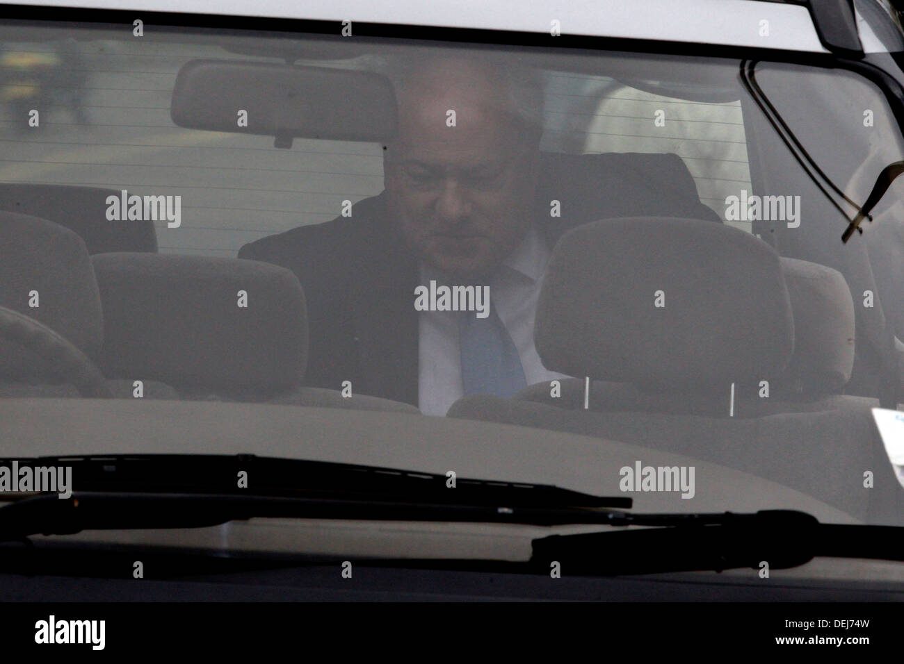 Judge Keith Cutler during a jury site visit in Tottenham, north London ...