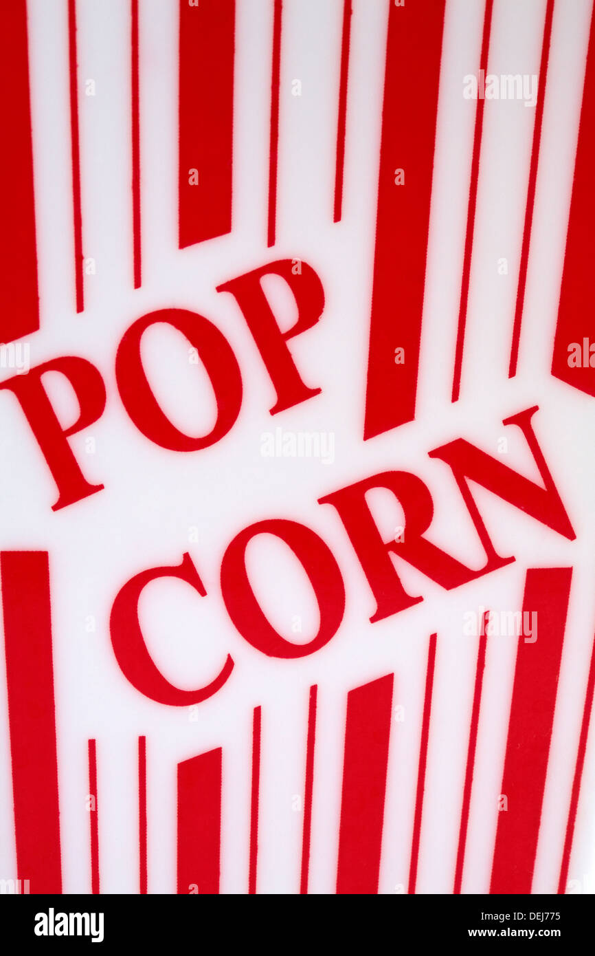 Tub of popcorn hi-res stock photography and images - Alamy