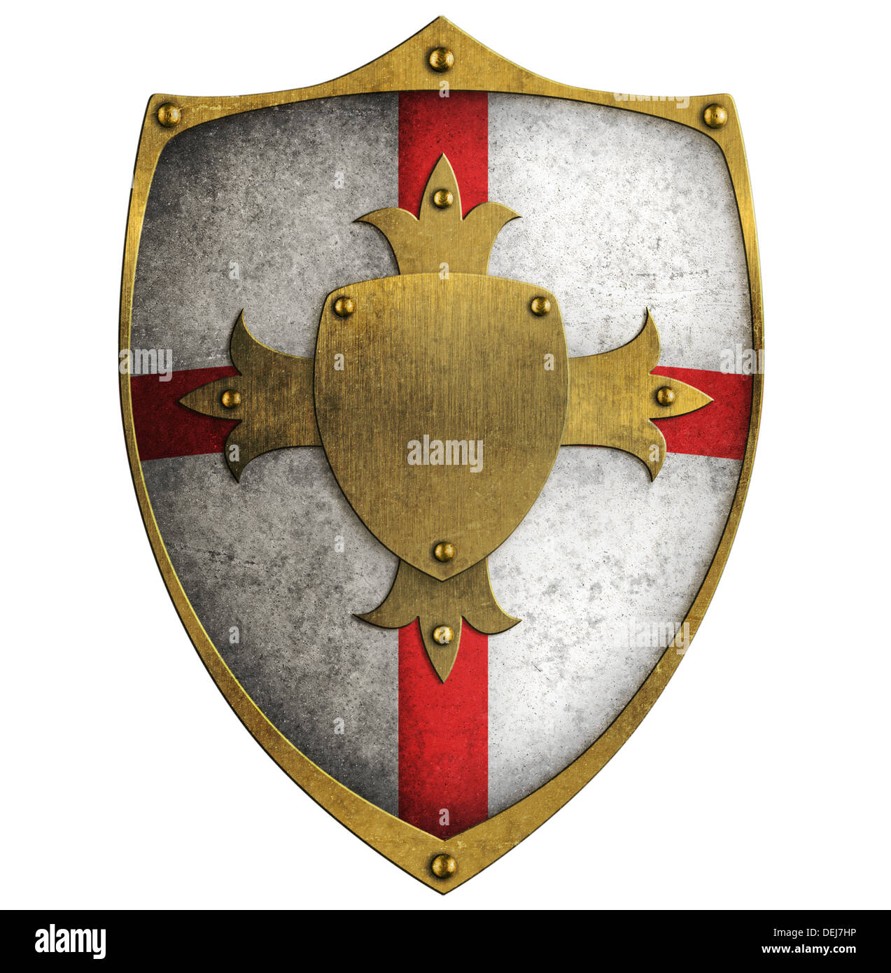 Medieval painted shield hi-res stock photography and images - Alamy