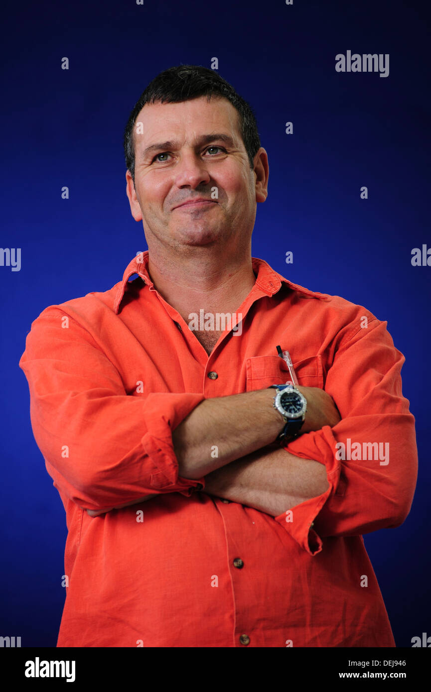 Mark Cocker, British author and naturalist, attending at the Edinburgh ...