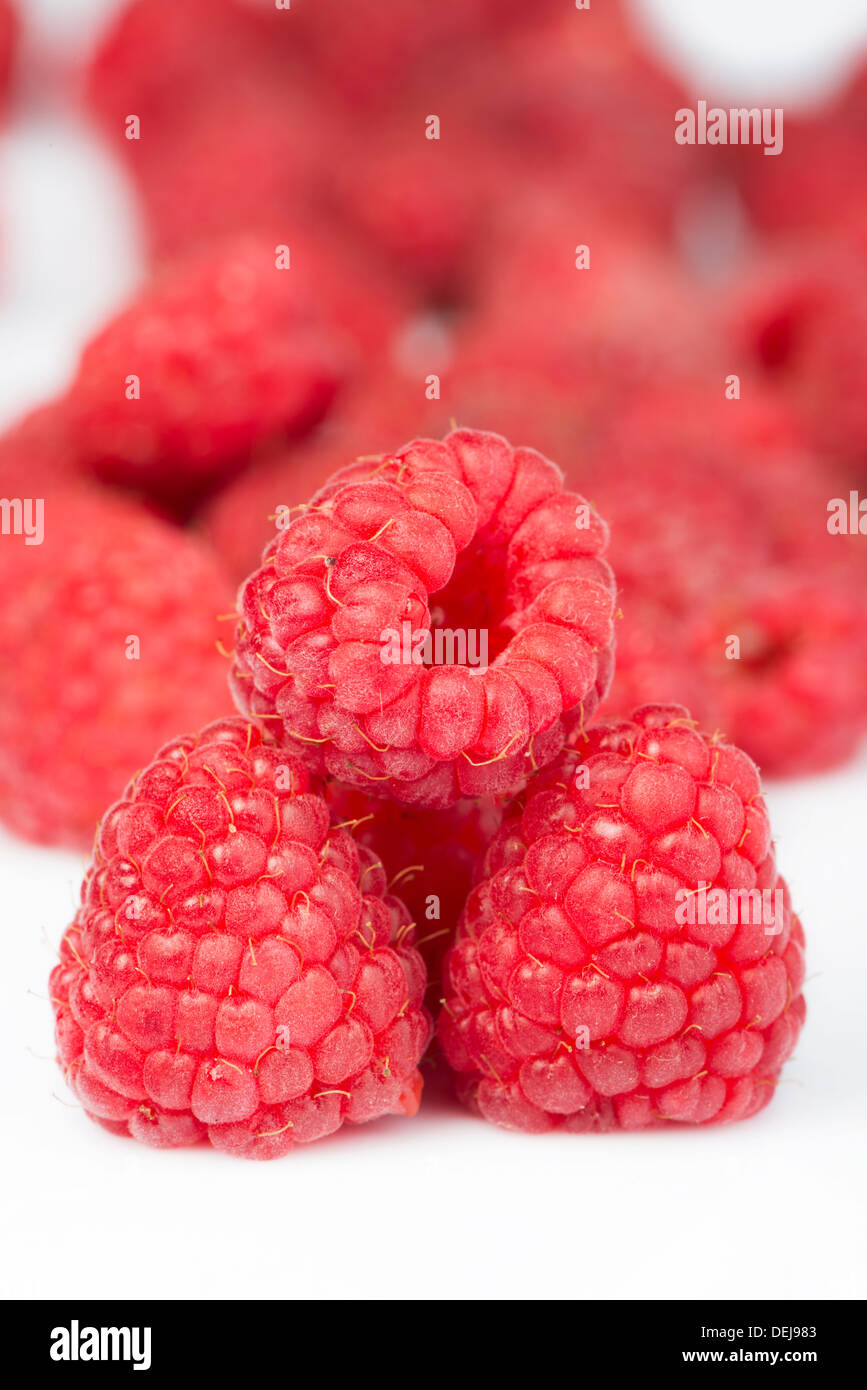 Isolated raspberries hi-res stock photography and images - Alamy