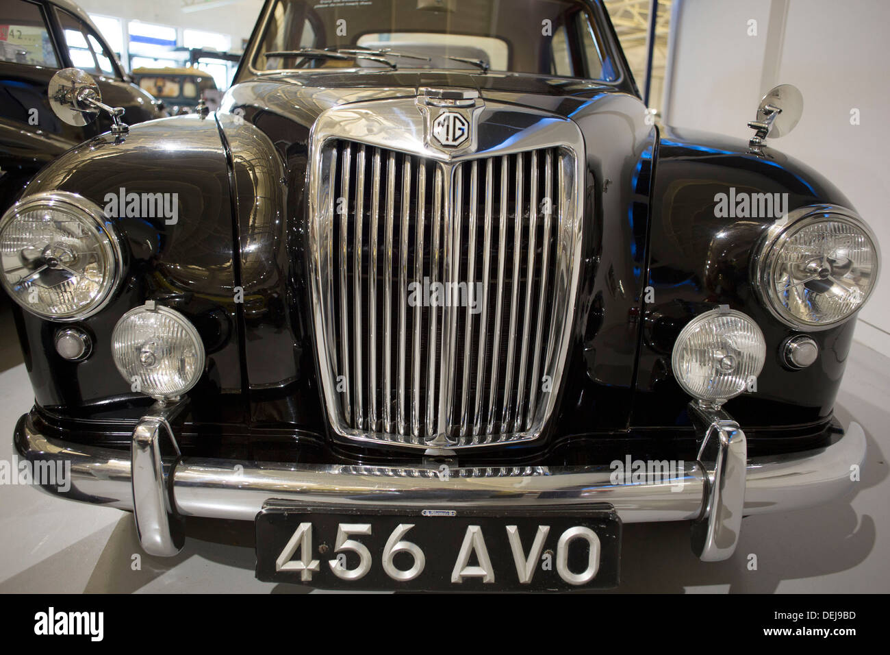 Badge of an MG car. Heritage Motor Centre is the largest collection of ...