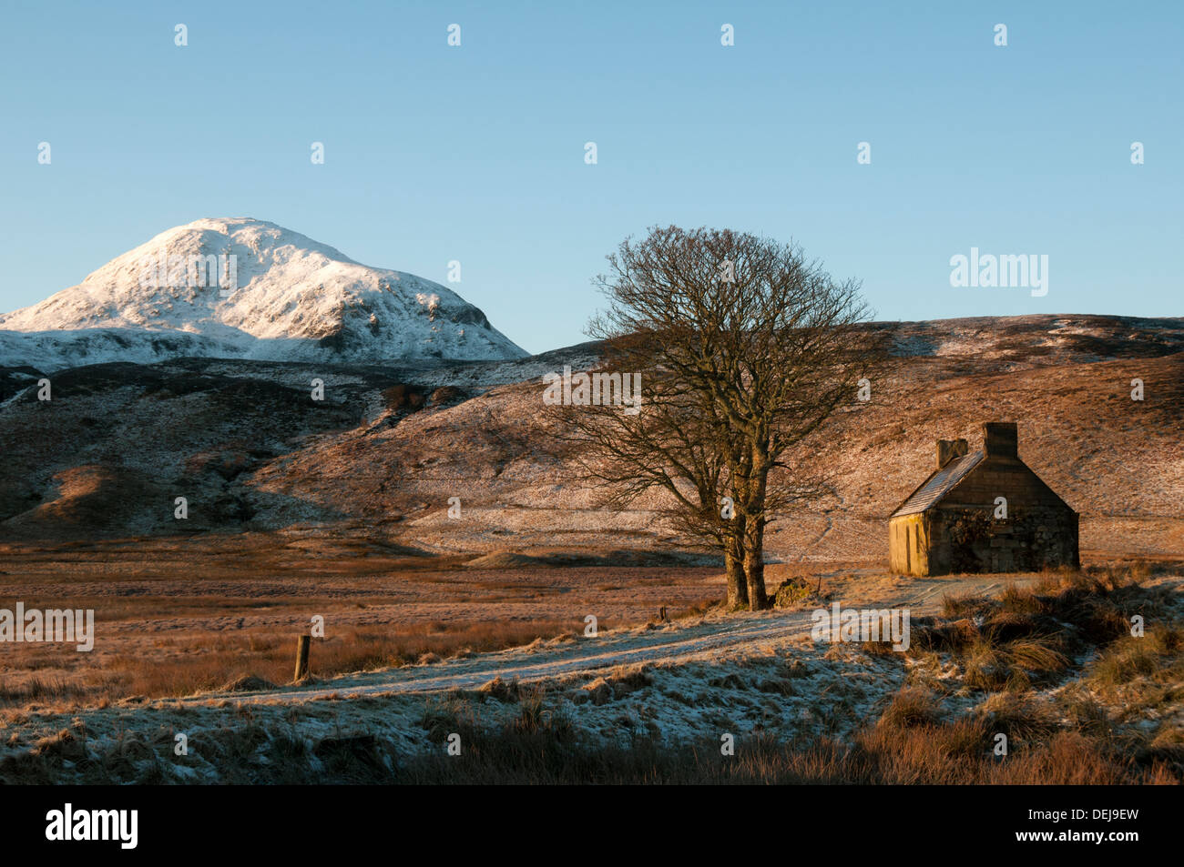 Cnoc nan Cùilean from the abandoned cottage at Lettermore, Loch Loyal ...