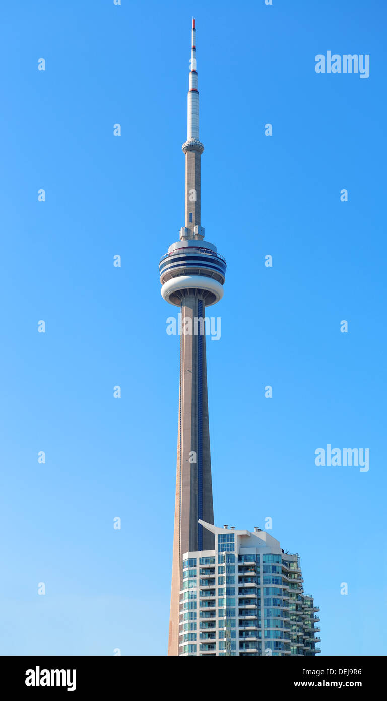 CN Tower closeup Stock Photo - Alamy