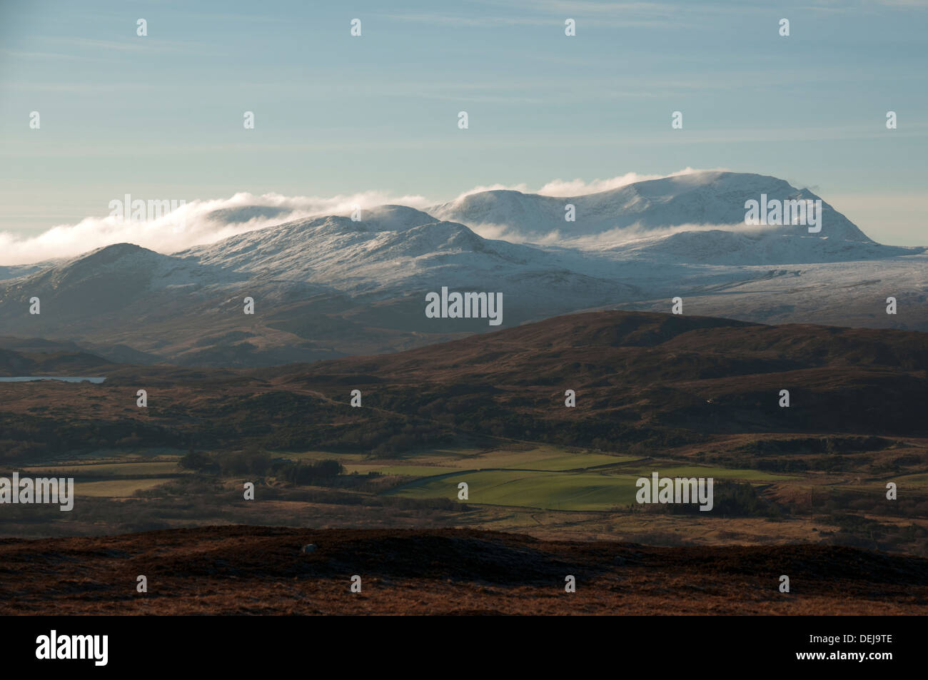 Ben Hope Scotland Winter Stock Photos & Ben Hope Scotland Winter Stock ...