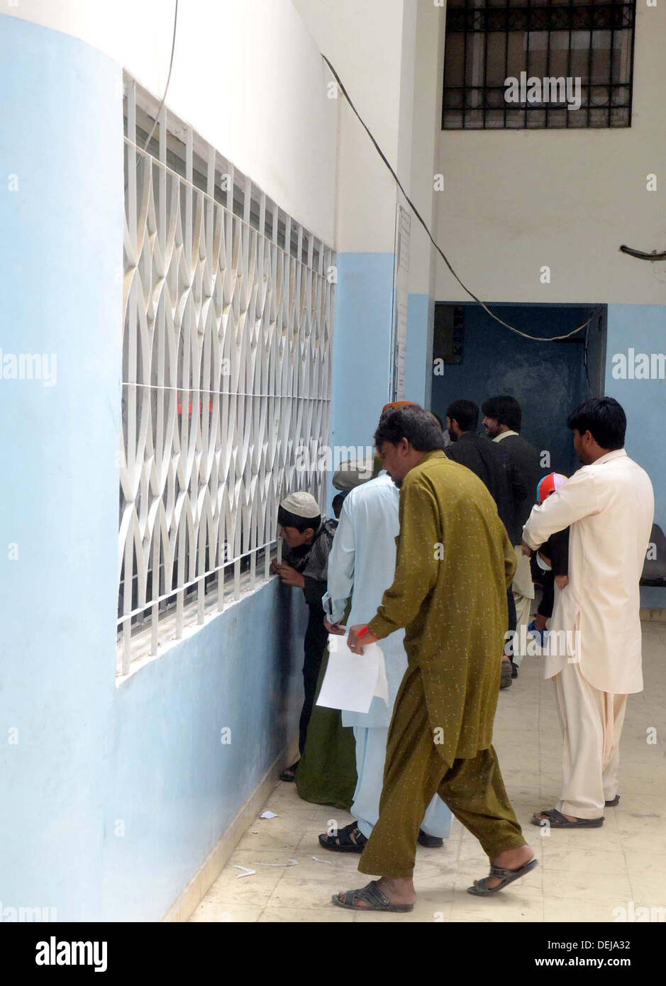 Patients and their attendants are seen worried at OPD department ...