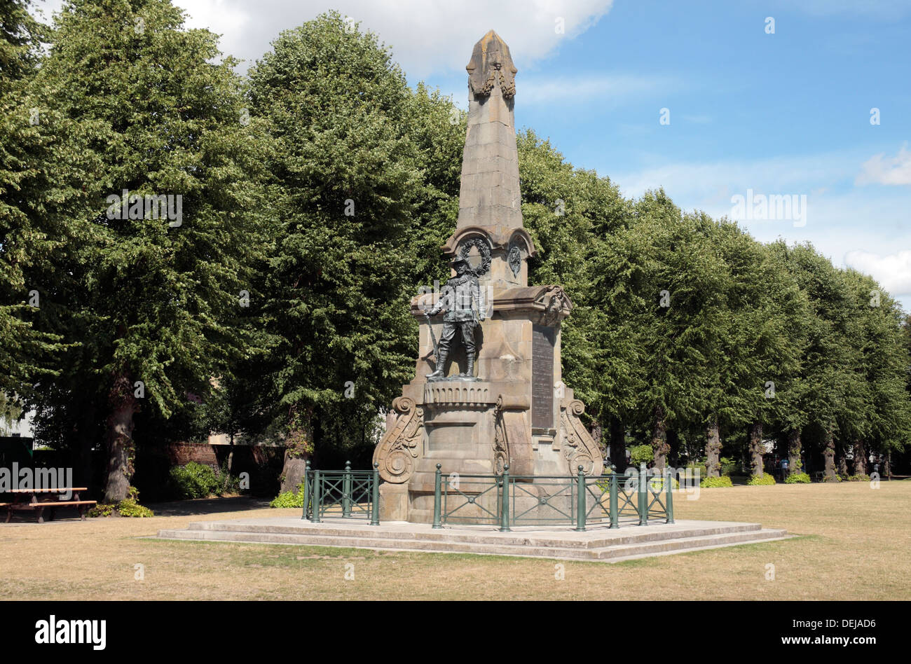 The Boer War Memorial (South Africa Memorial or Buffs Memorial), Dane ...