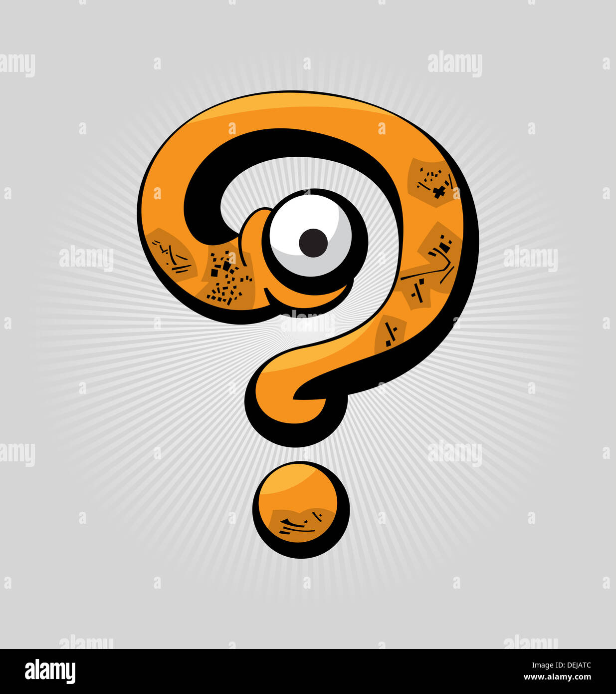 Fun Question Mark Face