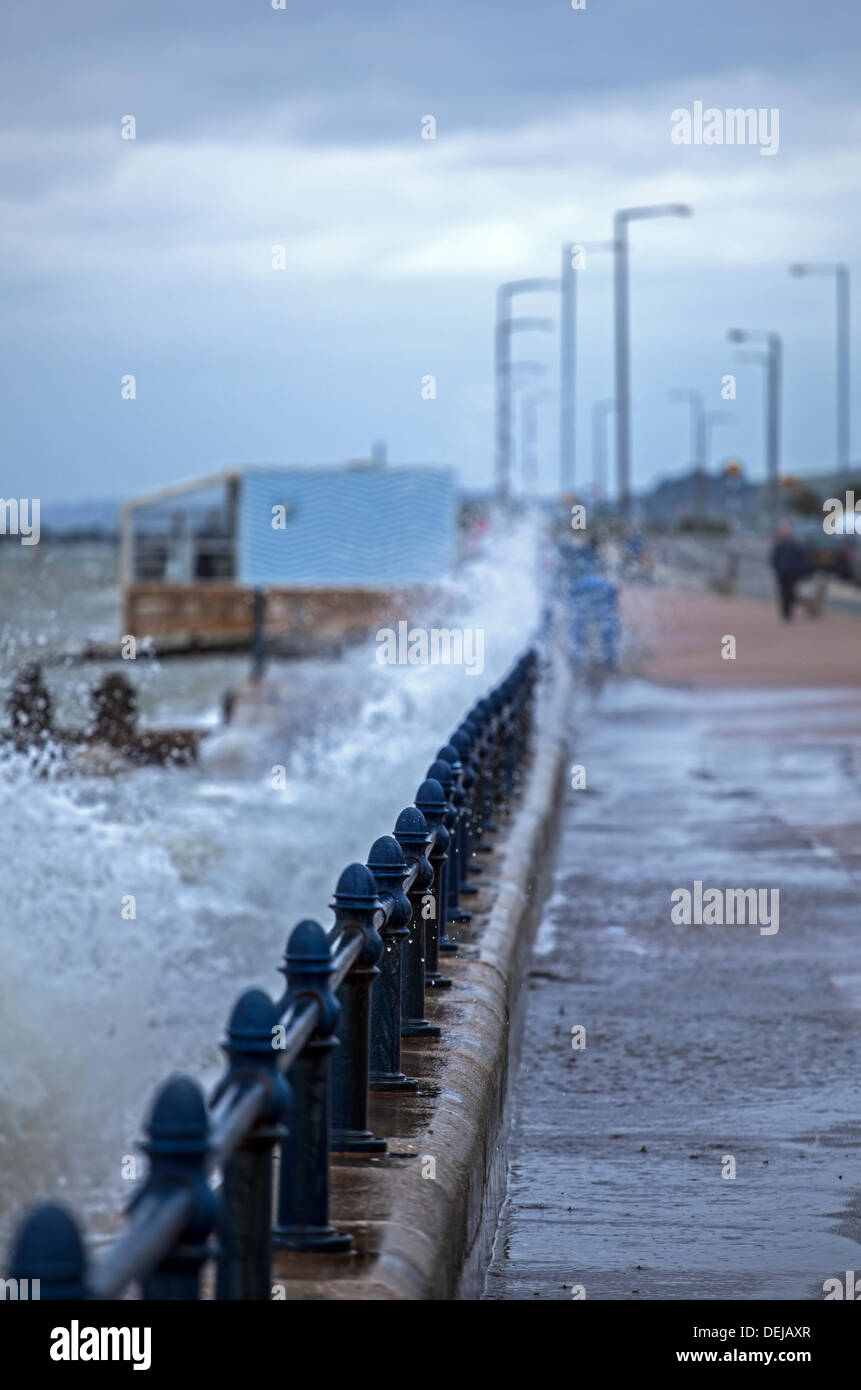 High winds whip up hi-res stock photography and images - Alamy