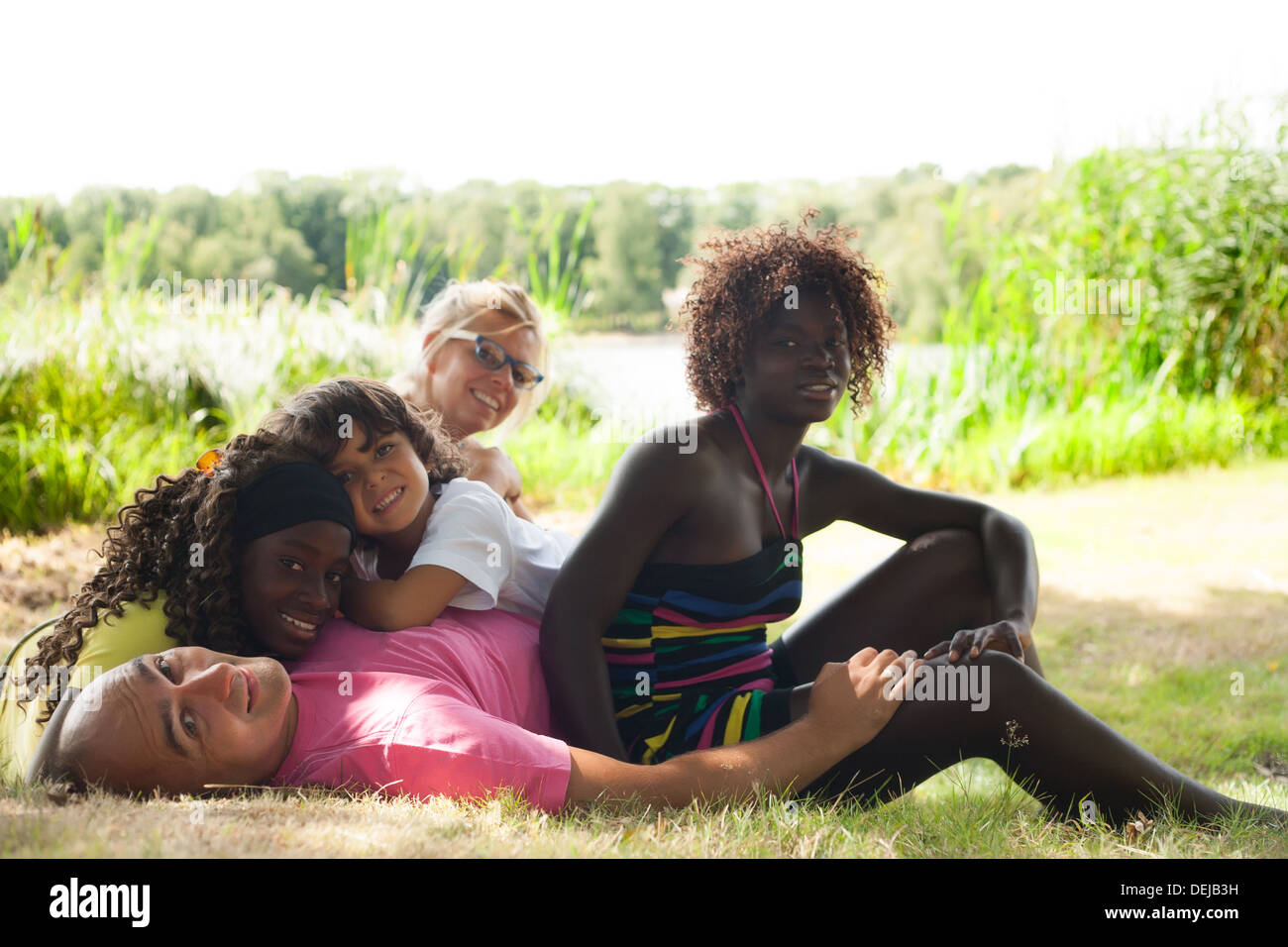 Multicultural family hi-res stock photography and images - Alamy