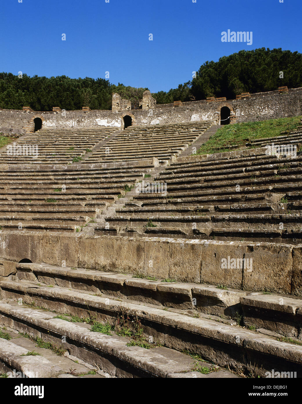 Pompeii amphitheatre gladiator hi-res stock photography and images - Alamy