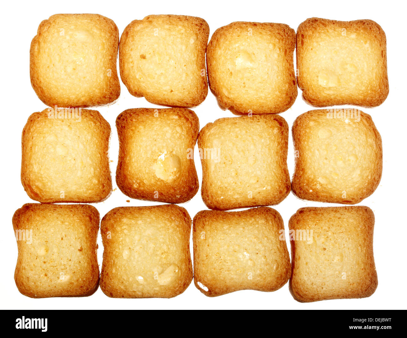 Many small dried rusks bread hi-res stock photography and images - Alamy