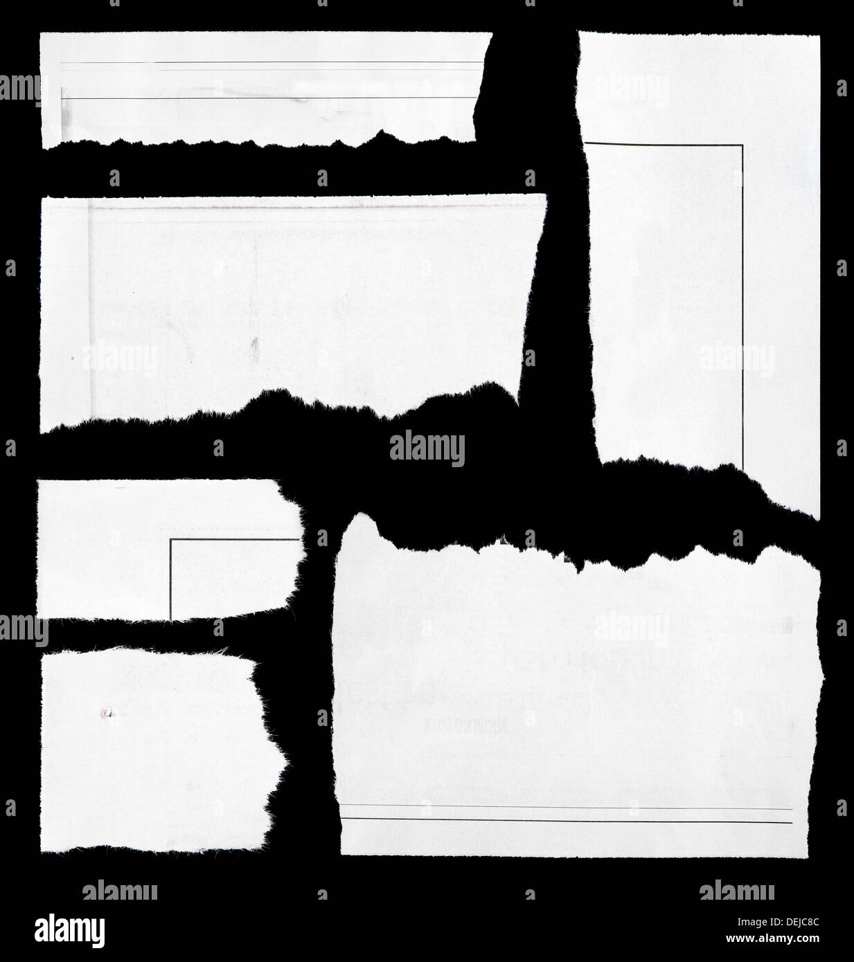 Torn pieces paper hi-res stock photography and images - Alamy