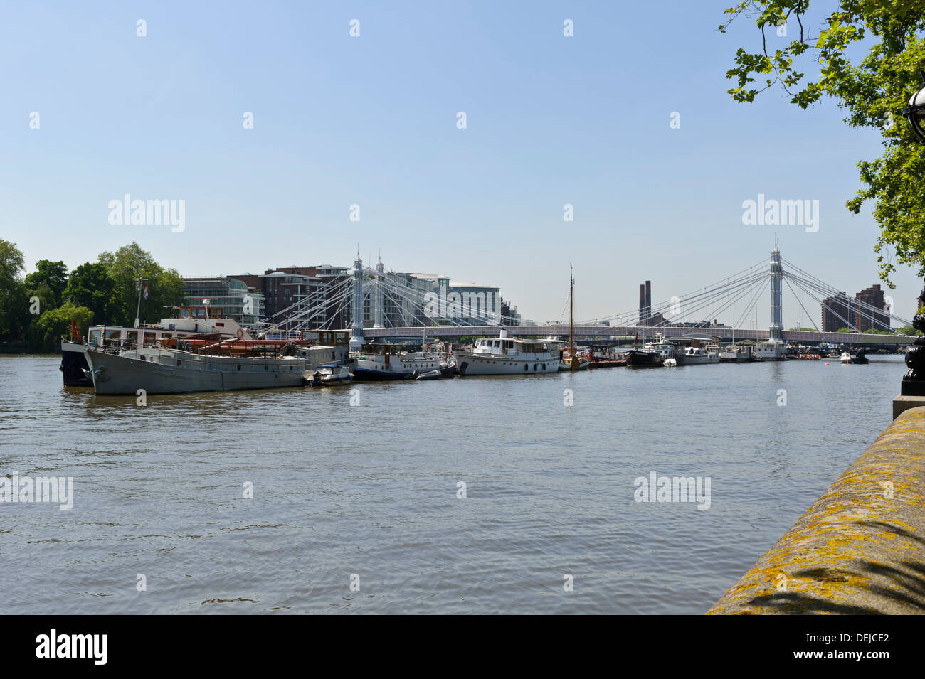 Albert embankment panorama hi-res stock photography and images - Alamy