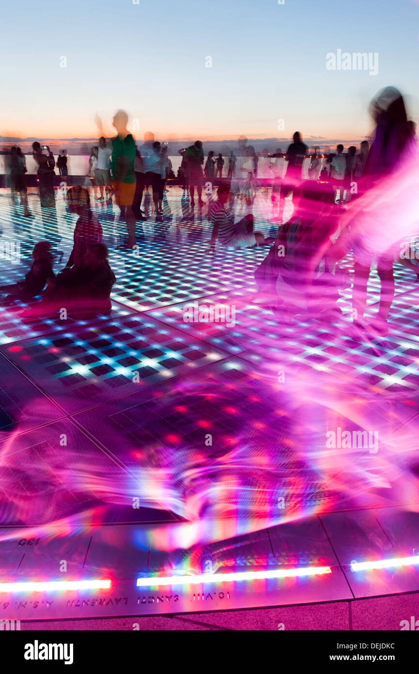 Zadar sun salutation hi-res stock photography and images - Alamy