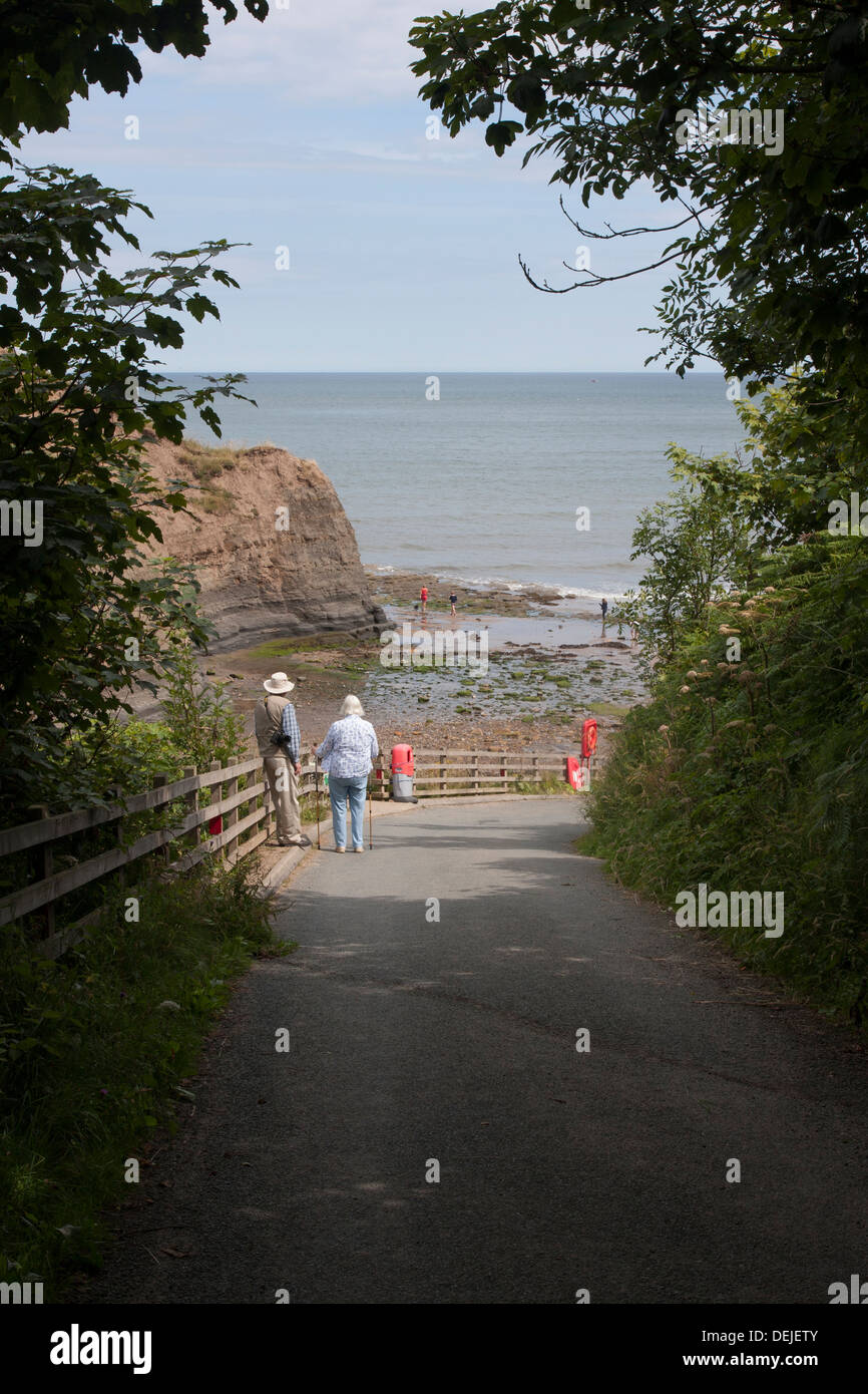 Boggle Hole Yorkshire Stock Photo - Alamy