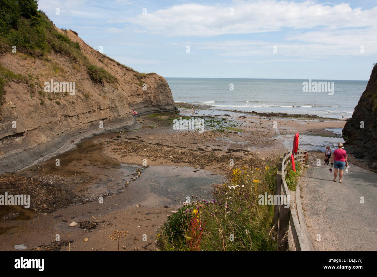 Boggle Hole Yorkshire Stock Photo - Alamy