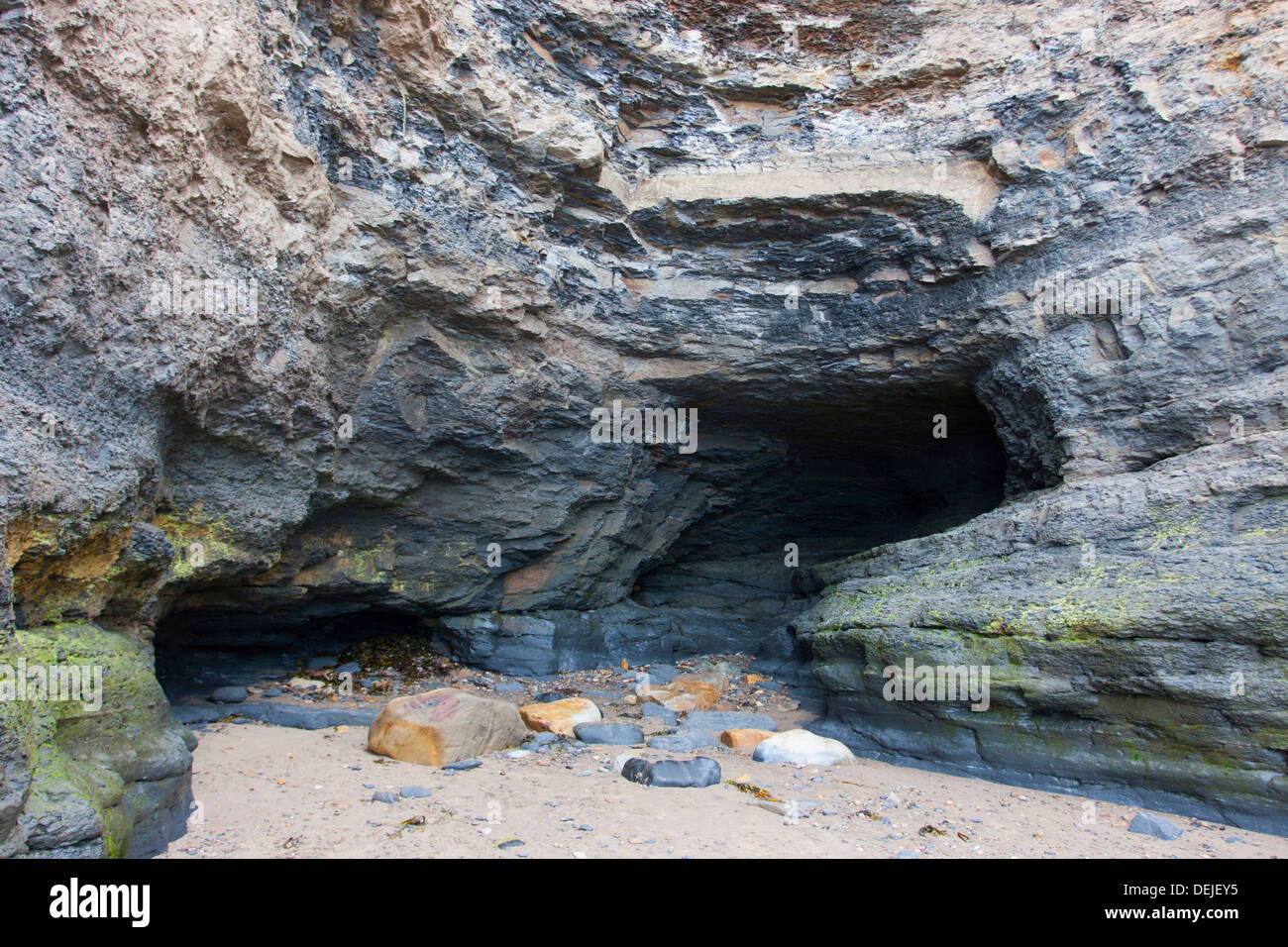 Boggle Hole Yorkshire Stock Photo - Alamy