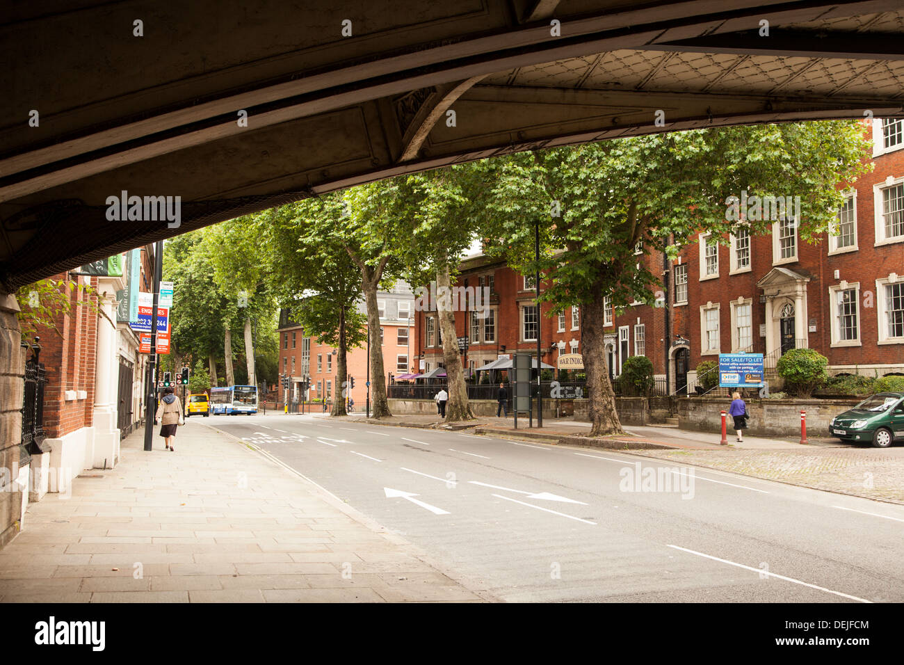 Friar Gate Bridge Derby England Stock Photo - Alamy