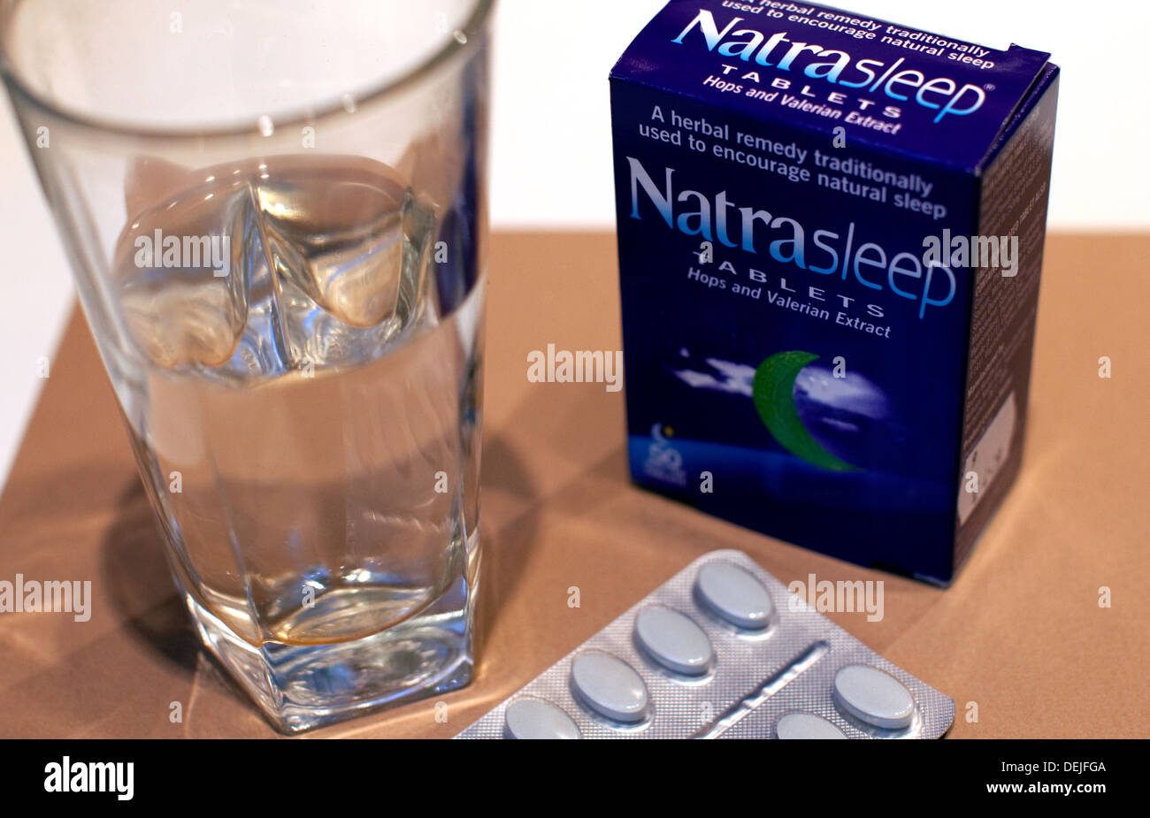 Natrasleep herbal sleep remedy combines hops and valerian. London Stock ...