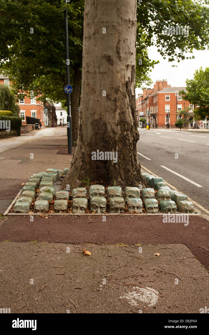 Friar Gate Derby England Stock Photo - Alamy