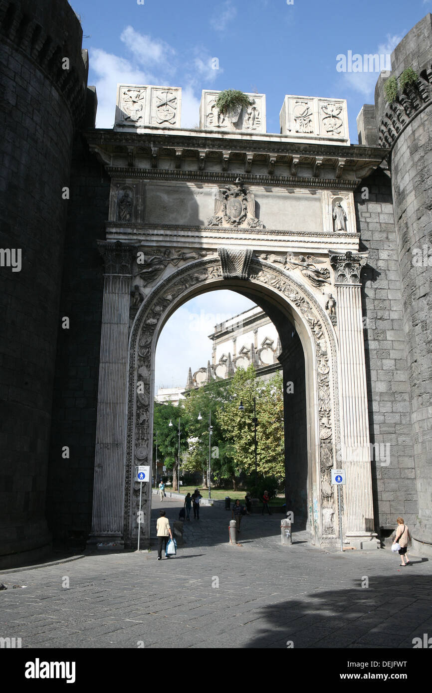 Porto Capuana Naples Italy Stock Photo - Alamy
