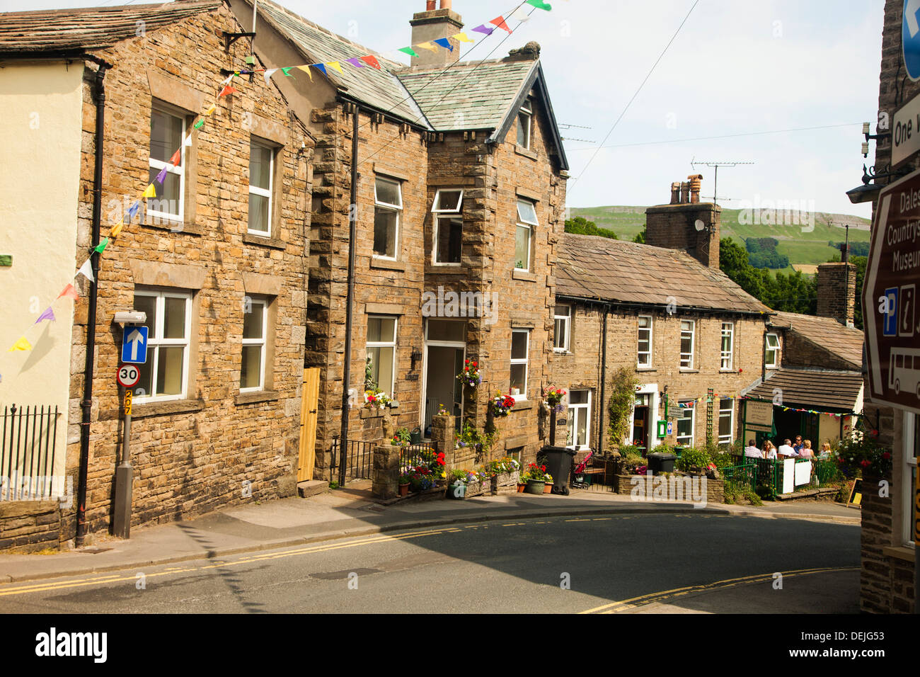 Hawes Yorkshire UK Stock Photo - Alamy