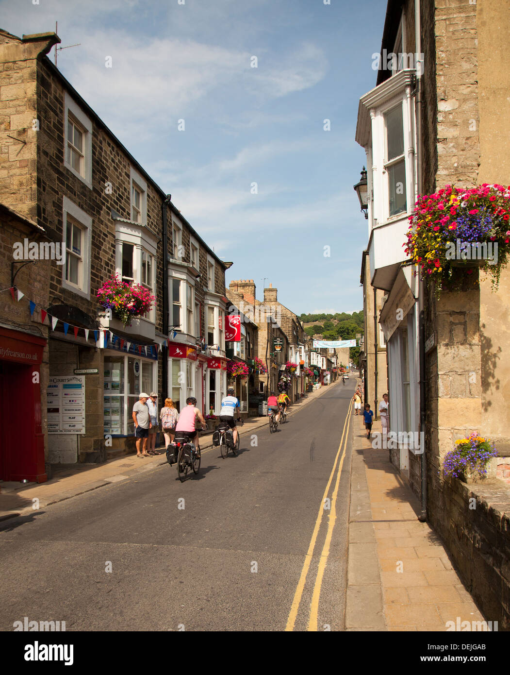 Pateley Bridge Yorkshire Stock Photo - Alamy