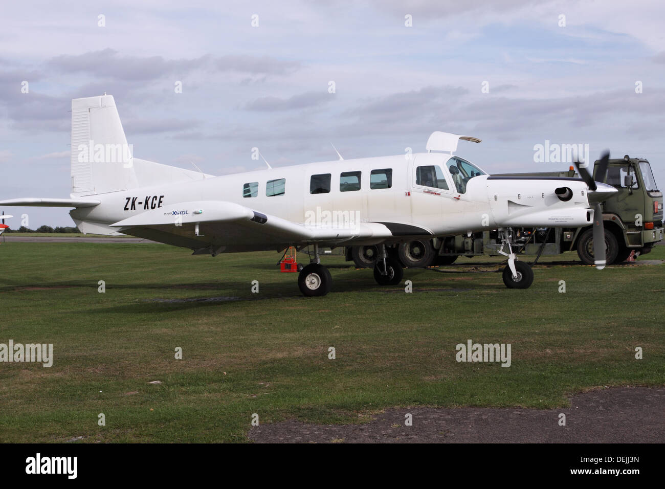 Pacific Aerospace PAC 750 XSTOL aircraft used for parachute dropping is ...