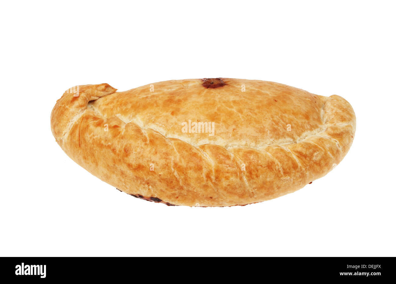 Hand crimped cornish pasty hi-res stock photography and images - Alamy