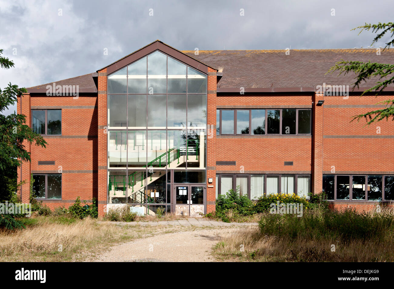 Abandoned and derelict recreational facilities at the former RAF ...