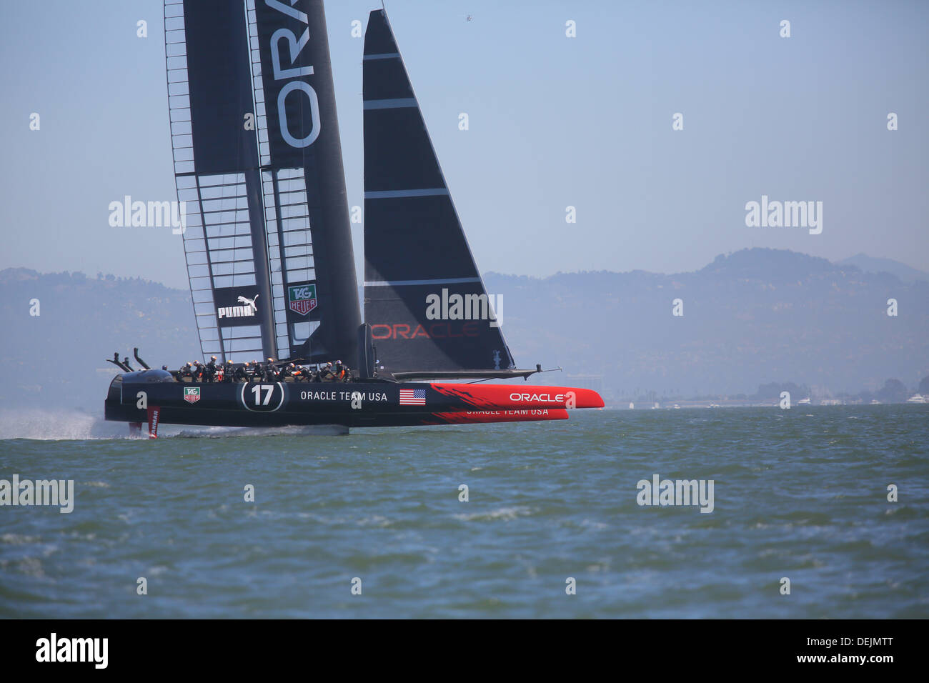 San Francisco, California, USA. 19th Sep, 2013. Oracle Team USA ...