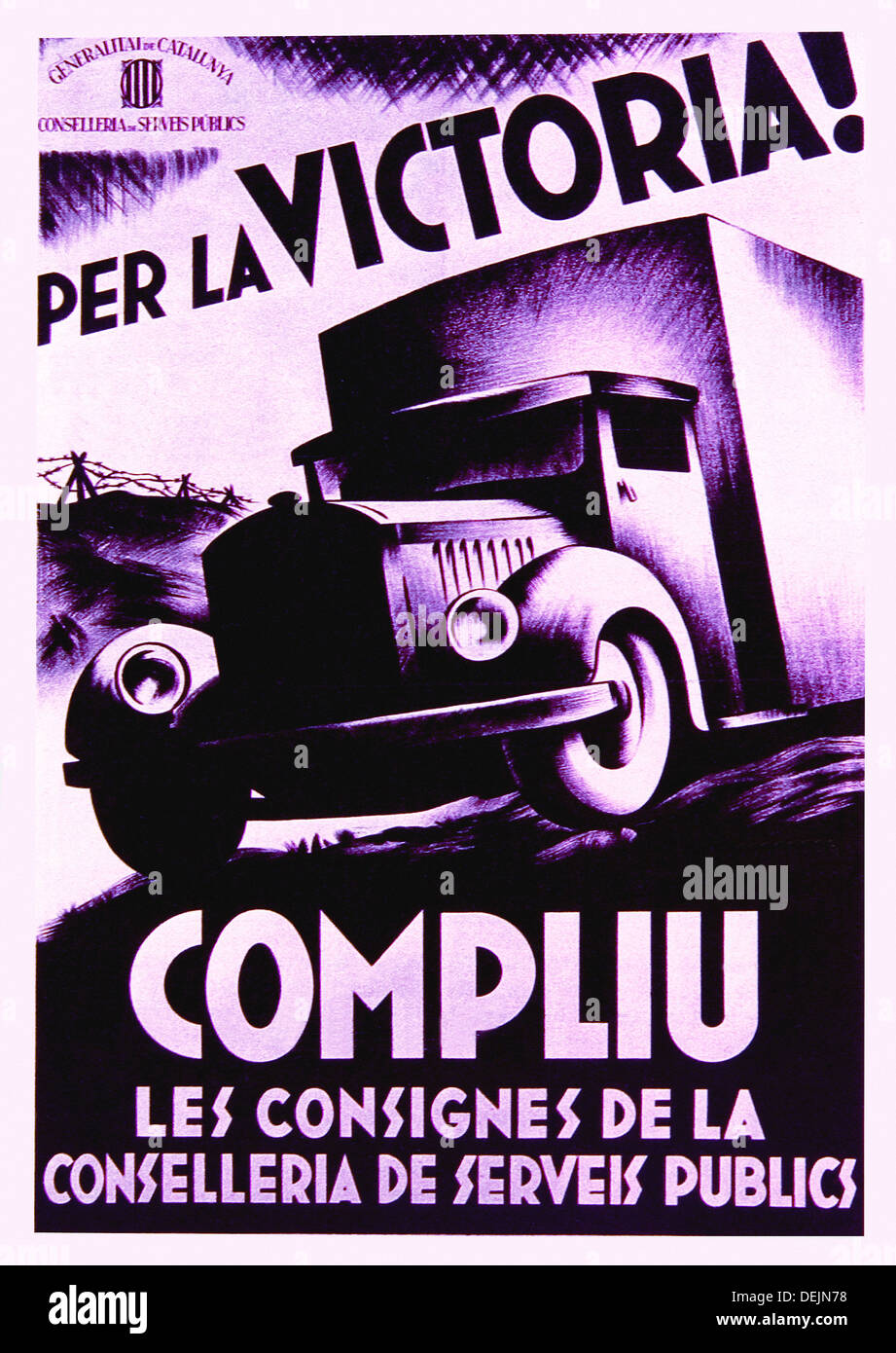 Spanish civil war (1936 1939), poster hi-res stock photography and ...