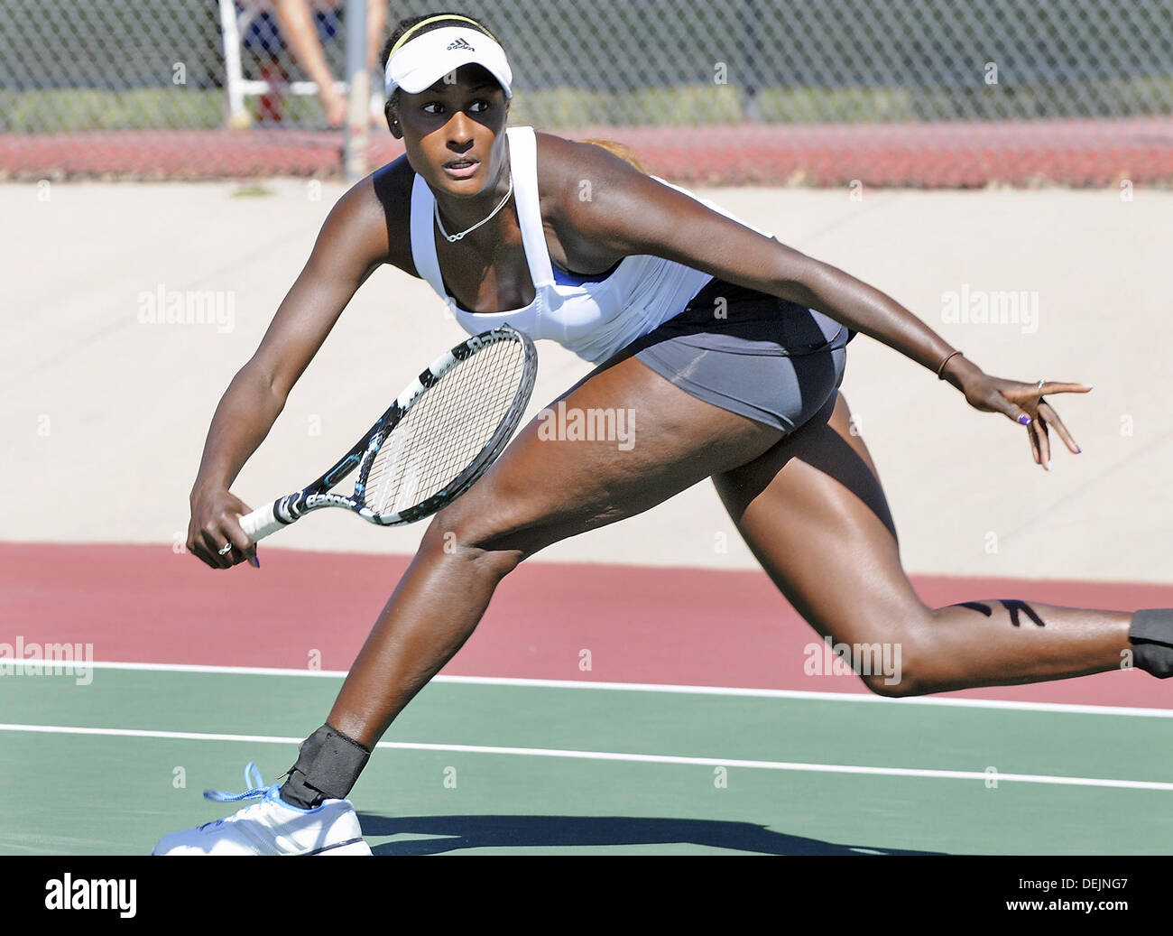 Albuquerque, NM, USA. 19th Sep, 2013. Asia Muhammad playing in her ...