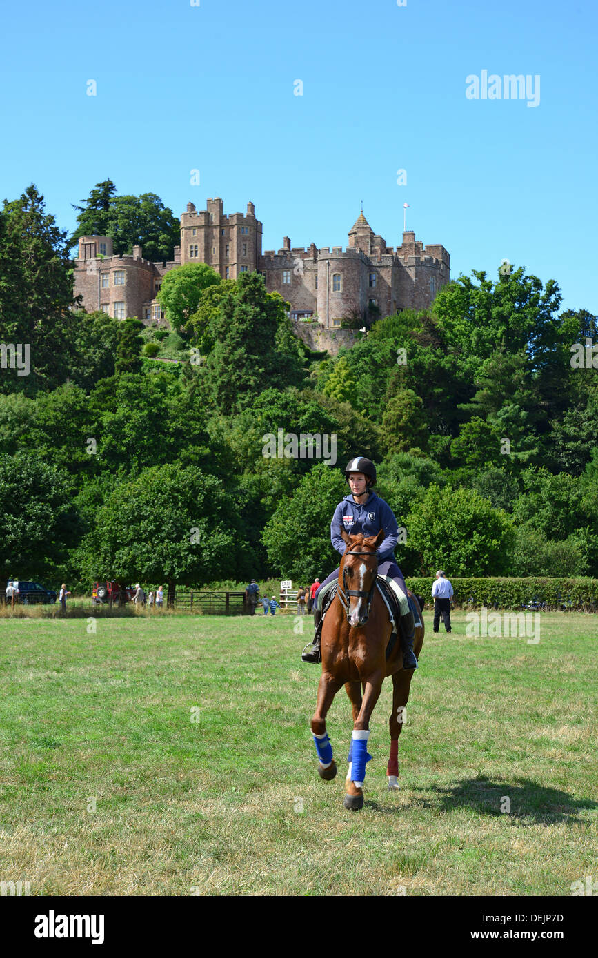 Dunster Castle overlooking The Dunster Agricultural Show, Dunster ... Dunster Castle overlooking The Dunster Agricultural Show, Dunster ...